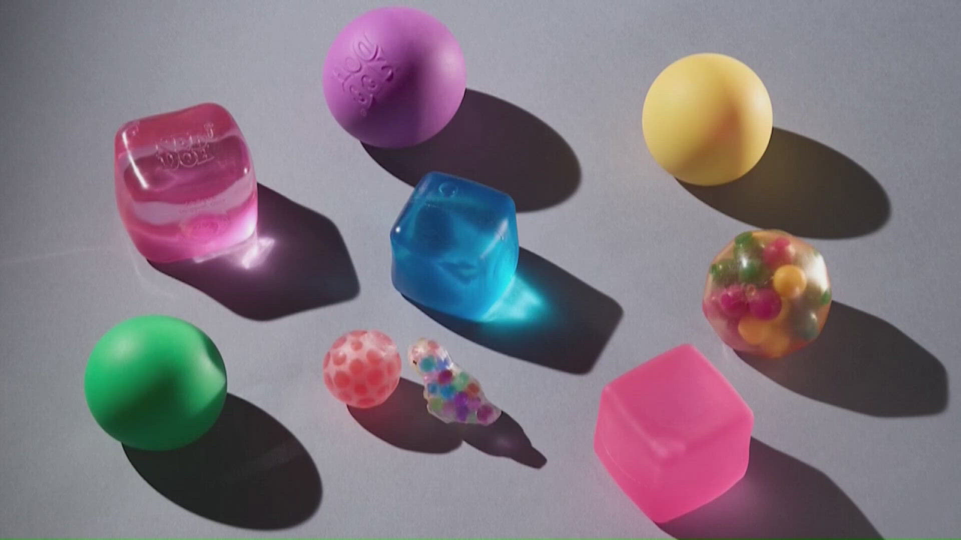 Squishy balls: Stress relief or toy? Either way, don't put them in the ...