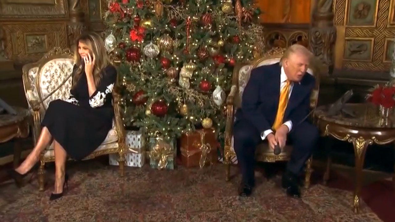 Trump takes NORAD Santa calls with children, praises 'clean, beautiful ...