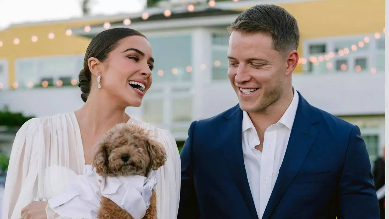 Christian McCaffrey’s wife Olivia Culpo reflects on a difficult behind ...