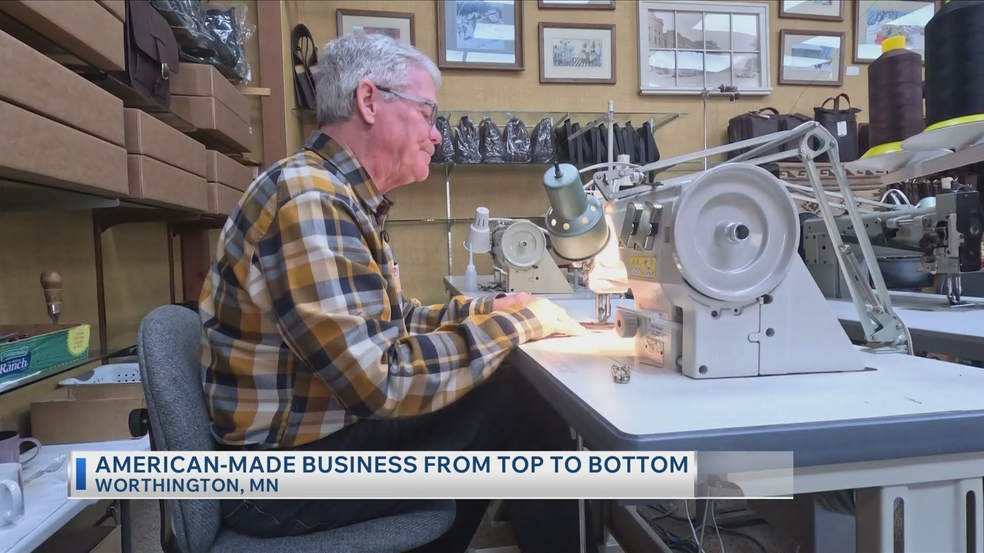 American-made business from top to bottom