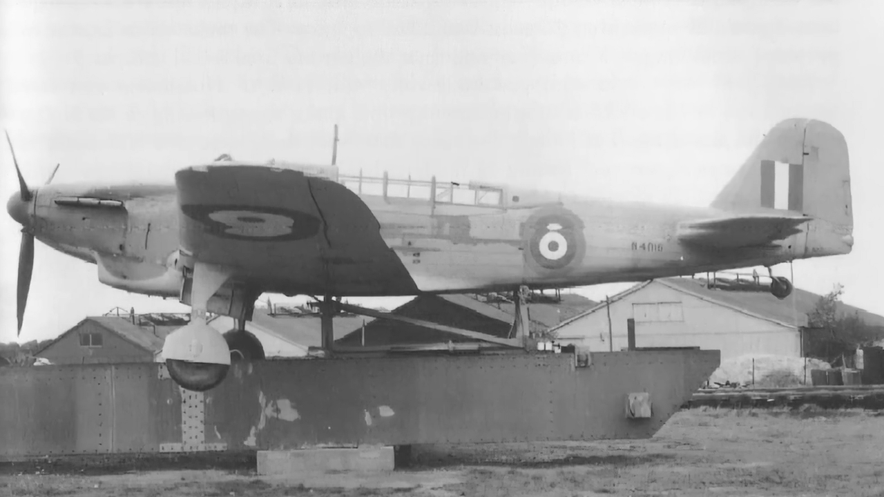 The naval fighter trusted to hunt a battleship
