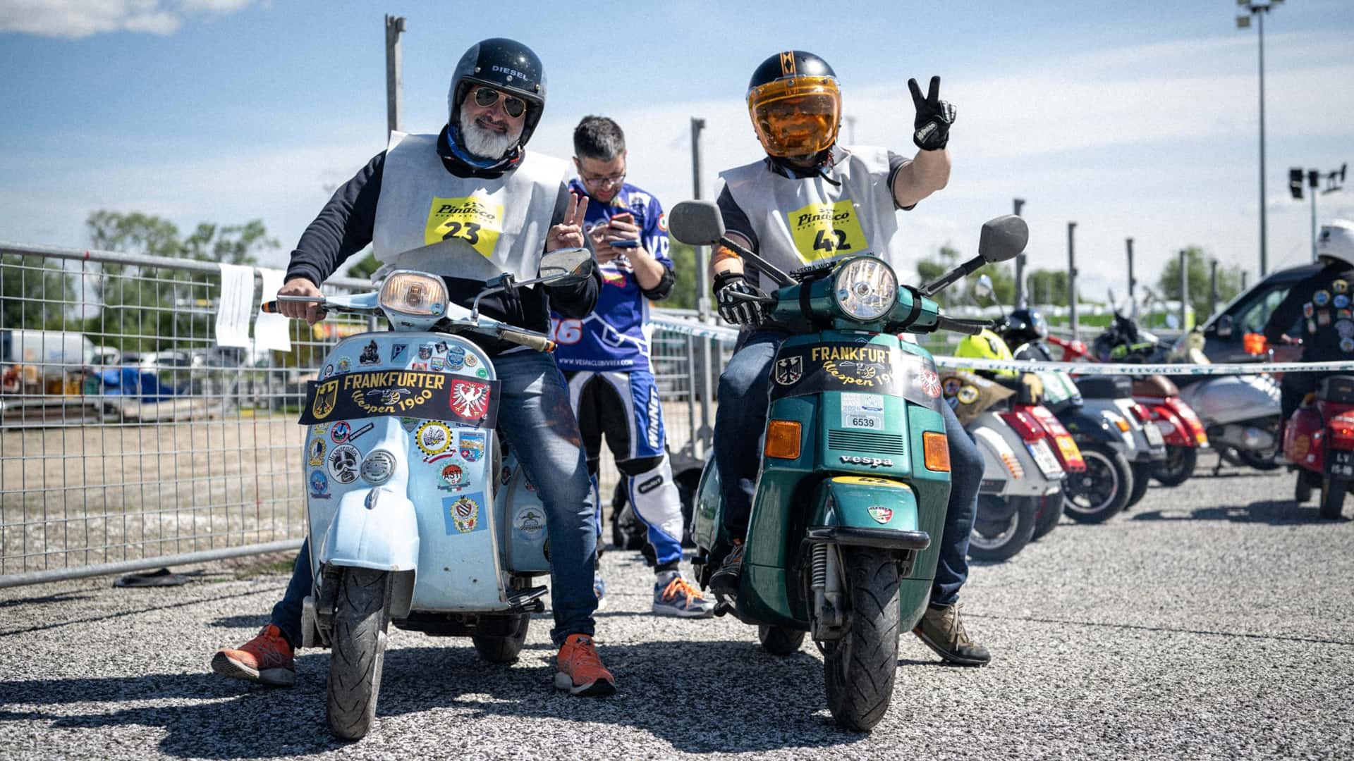 Old scooters will take over Goodwood for Vespa’s 80th birthday