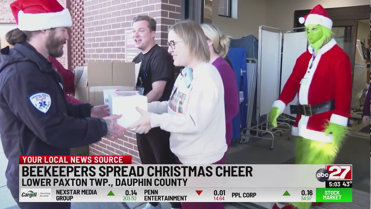 Beekeepers sweeten Christmas cheer