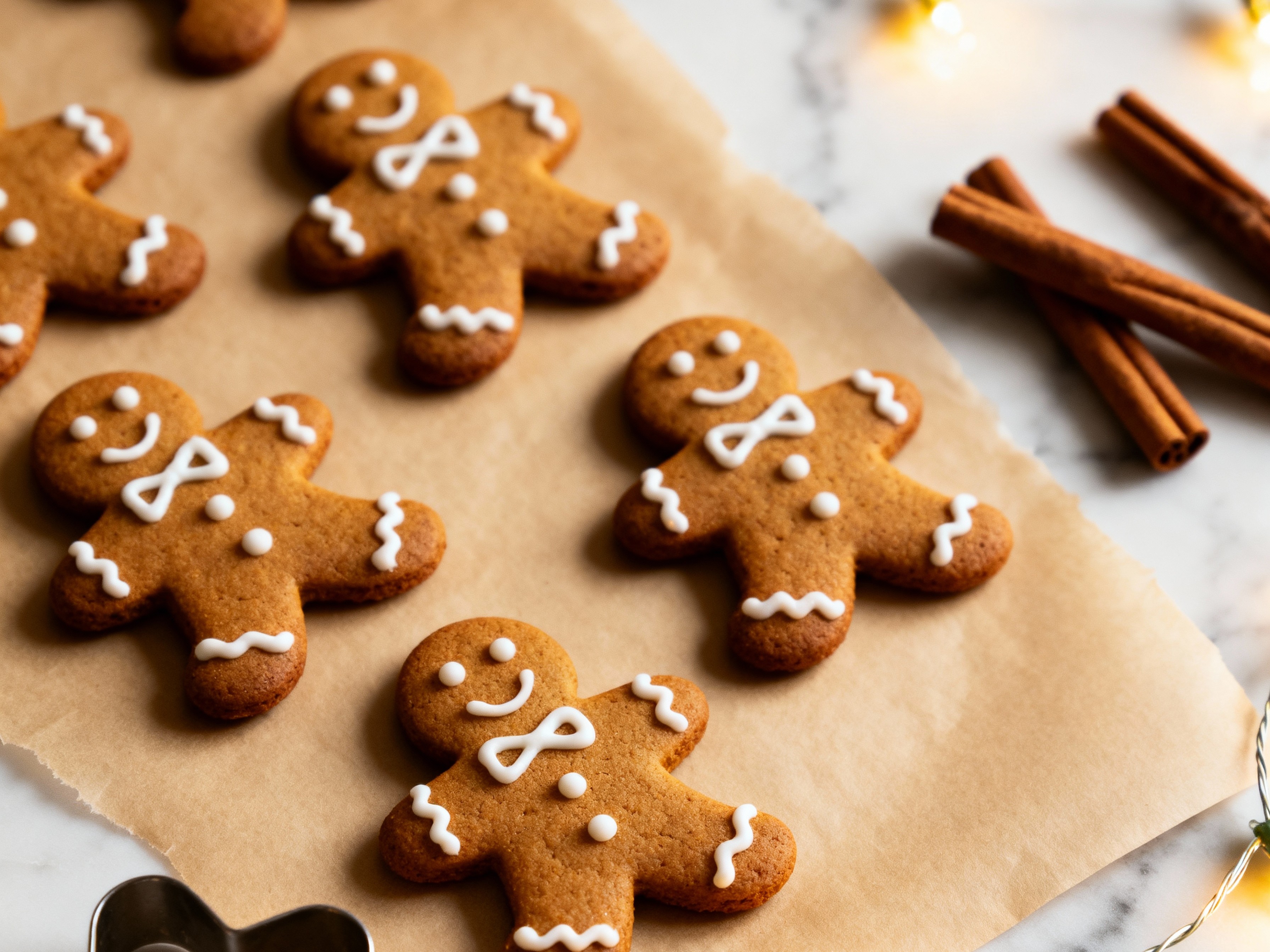 Adoce o seu Natal: biscoitos de gengibre saudáveis e cheios de sabor