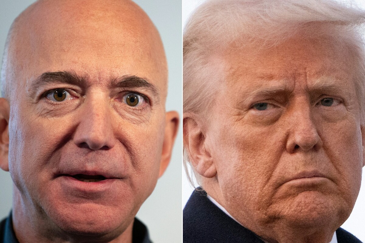 Jeff Bezos rushes to placate Trump after brief clash over Amazon tariff ...
