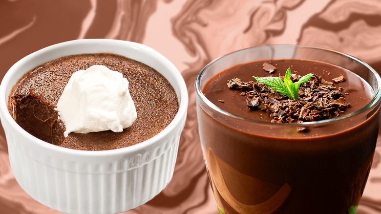This is the actual difference between pots de creme and pudding