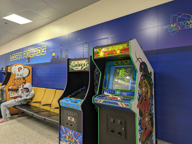 Boston Logan Airport adds free classic arcade games for holiday travelers