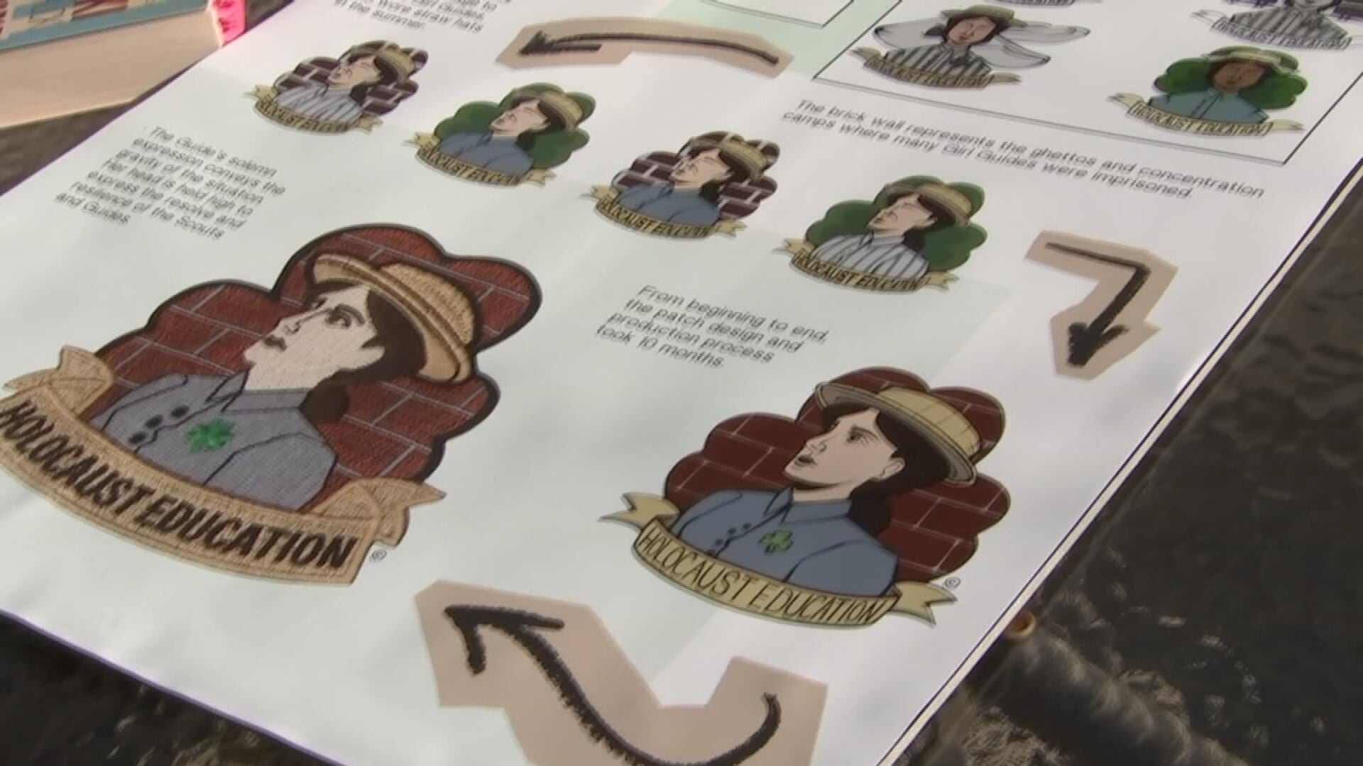 Local girl creates Girl Scouts badge that encourages Holocaust education