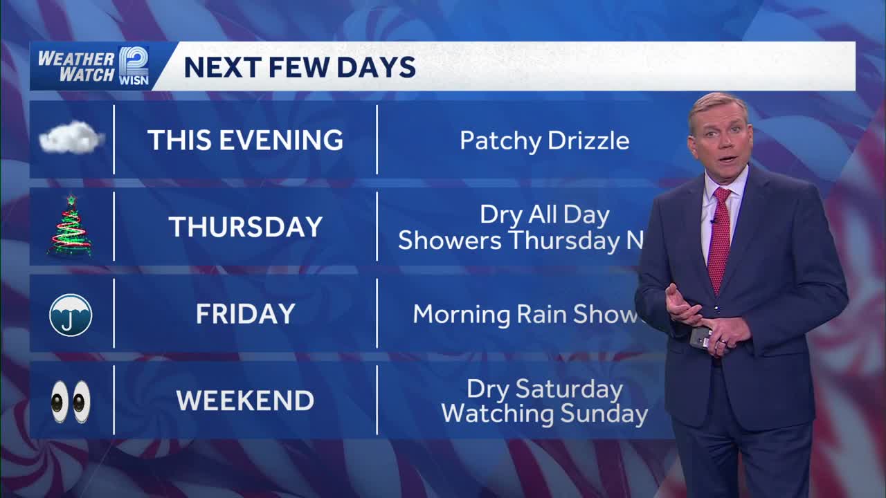From drizzle to rain to snow. A busy forecast ahead in SE Wisconsin