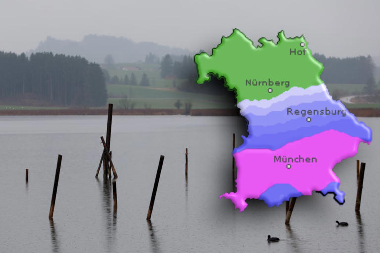 Achtung, Dauerregen! Hier wird es besonders ungemütlich in Bayern