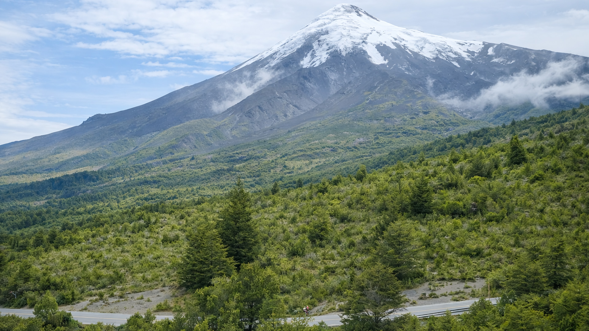 Nature’s calm before the summit