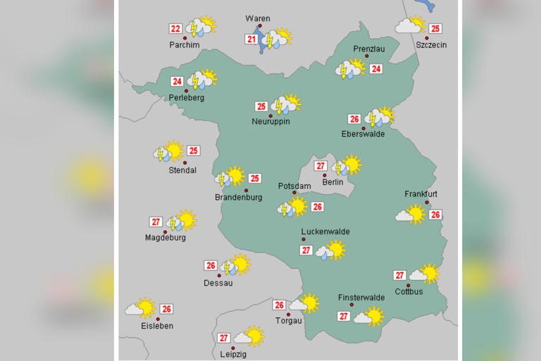 Wetter-Wahnsinn in Berlin und Brandenburg: Fast 30 Grad, doch dann ...