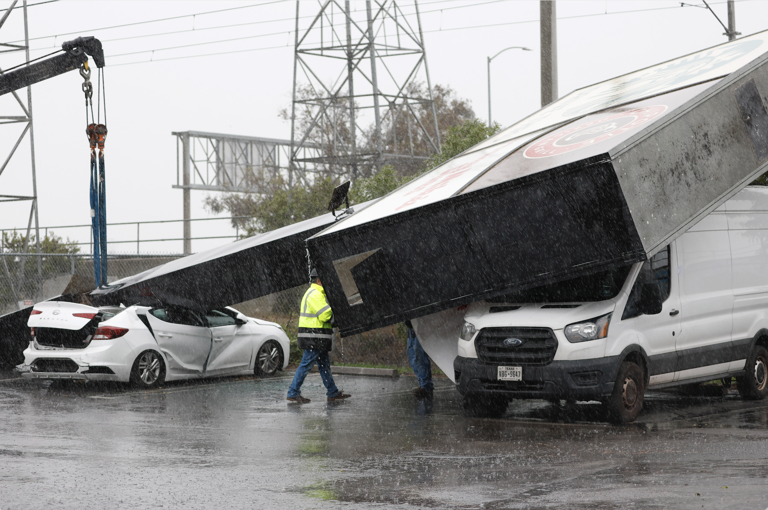Photos: Storm slamming Southern California with flooding rains triggers ...