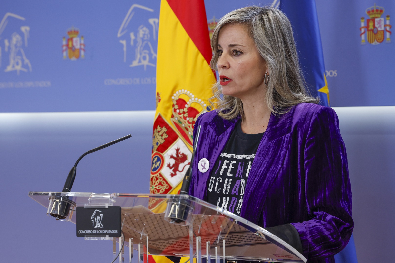 Sumar considera "decepcionante" el mensaje del rey