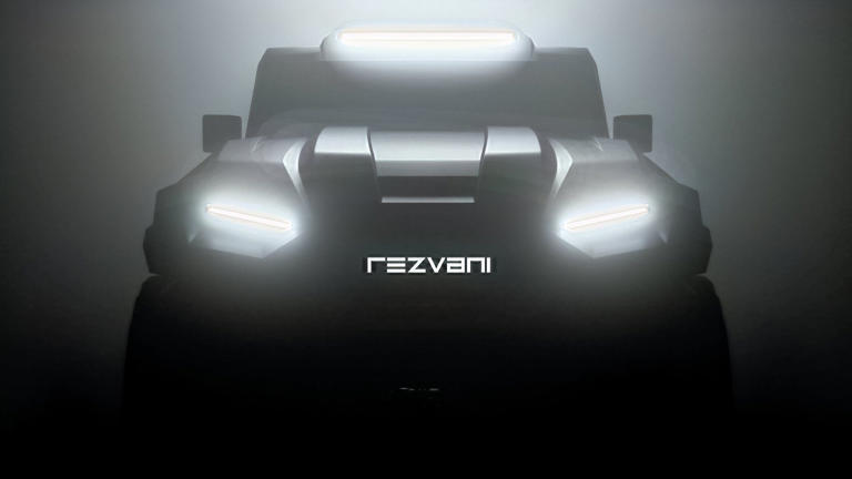 Rezvani teases a redesigned tank that's coming in January 2026