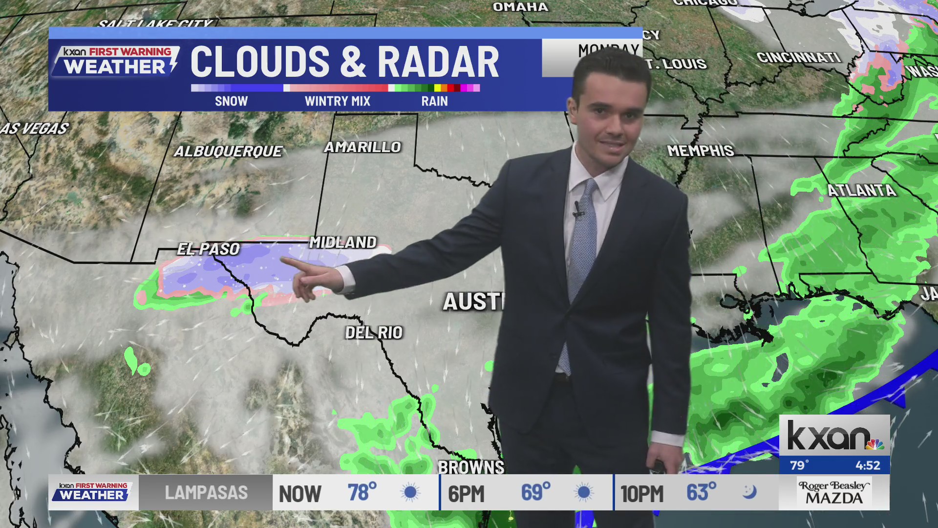 Spring-like temps for now, winter returns soon | KXAN weather forecast ...