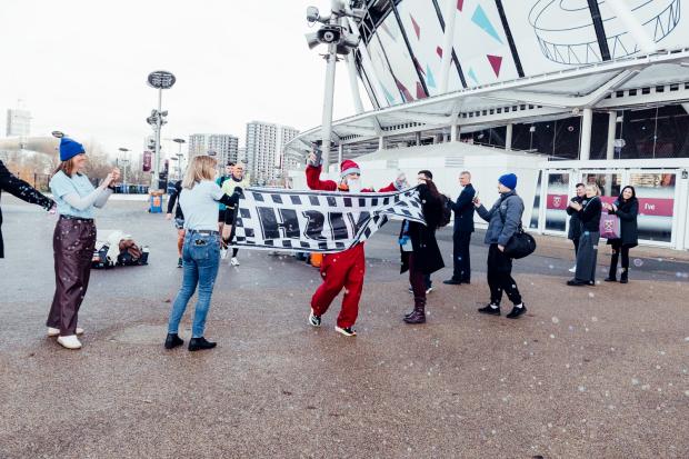 Wickford man raises £8,000 in memory of dad after marathon dressed as Santa