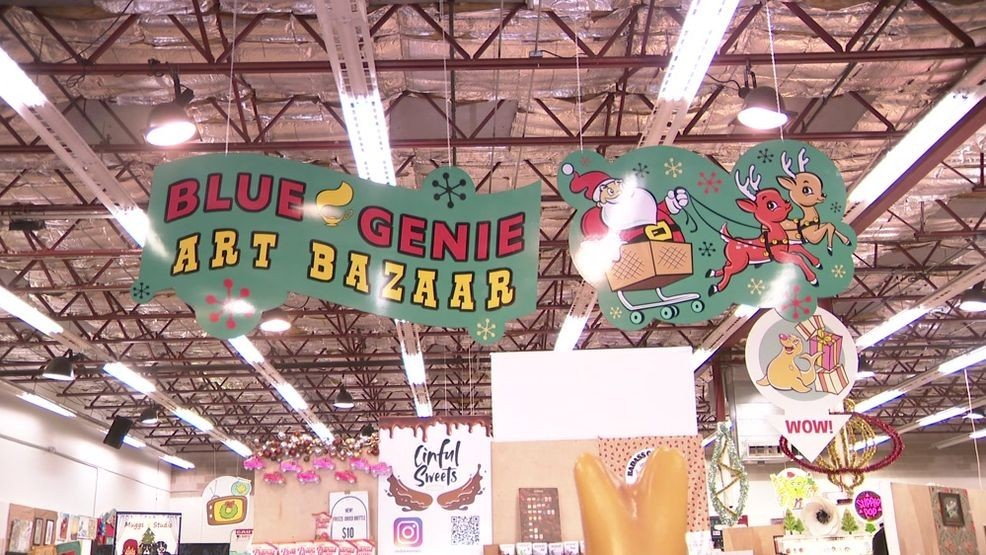 Austin shoppers embrace local gifts at Blue Genie Art Bazaar on ...