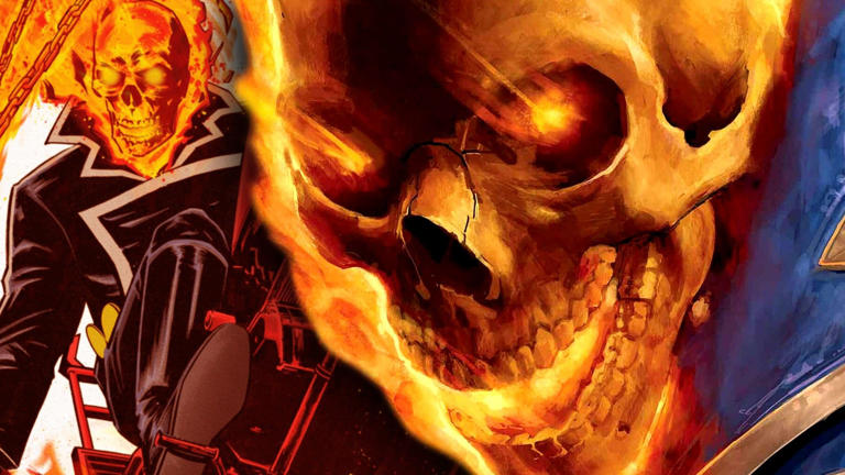 Ghost Rider rides T-Rex in new Marvel comic
