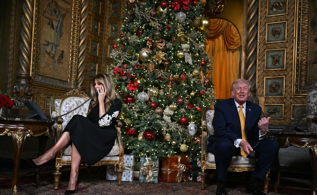 Trump says US won't allow 'Bad Santa' infiltration in Christmas calls ...