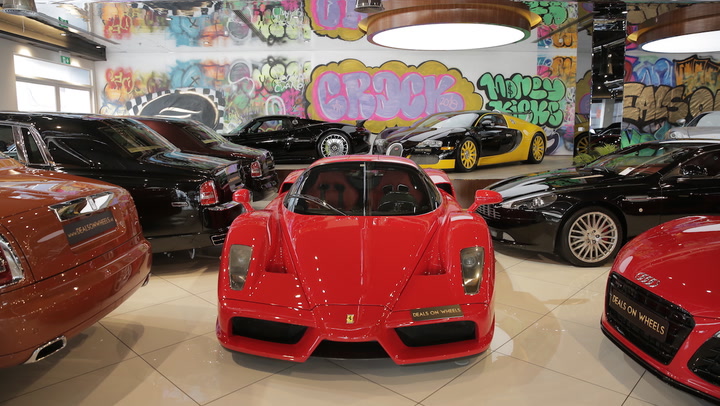 Inside Dubai’s $45 million supercar showroom