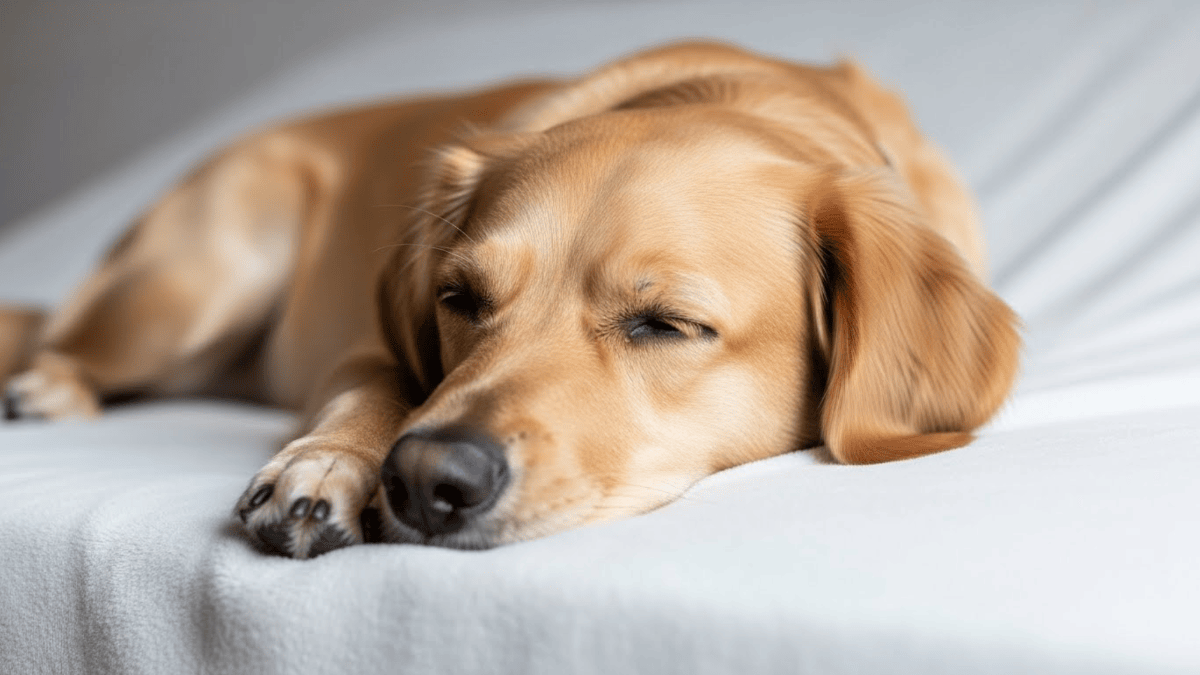 Strange sleeping habits all dogs have