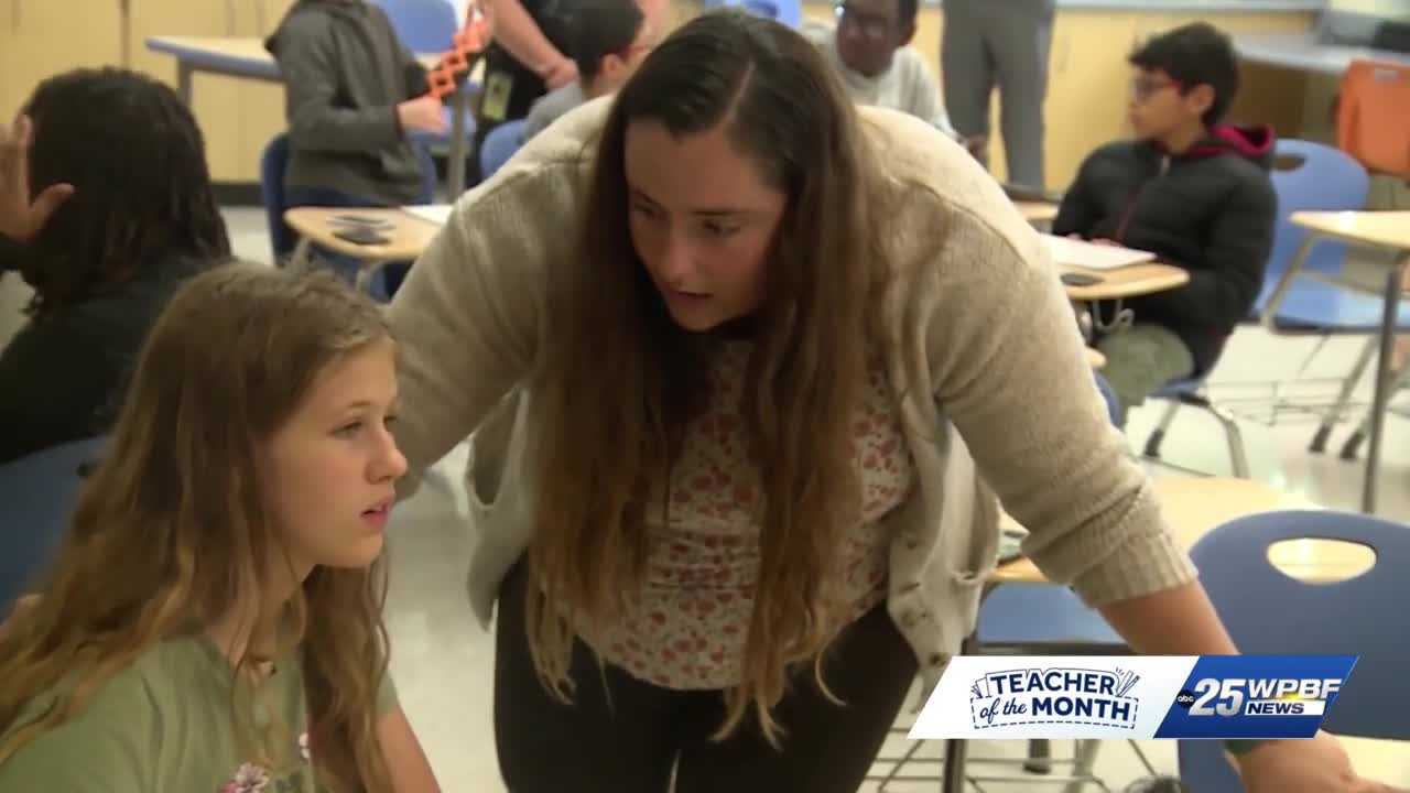 Teacher of the month: Mattea Thomas