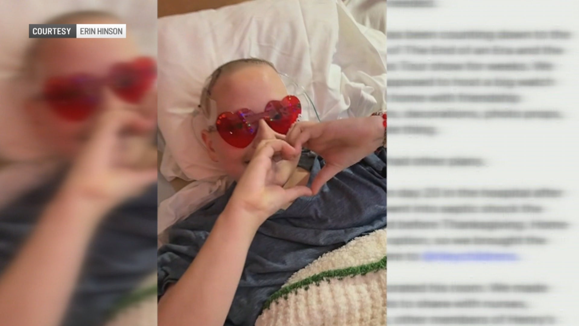 Hospital team brings Swiftie magic to young patient's bedside