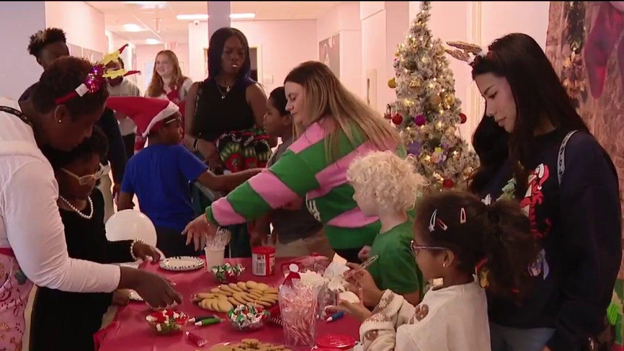 Sensory-friendly holiday party for kids with autism