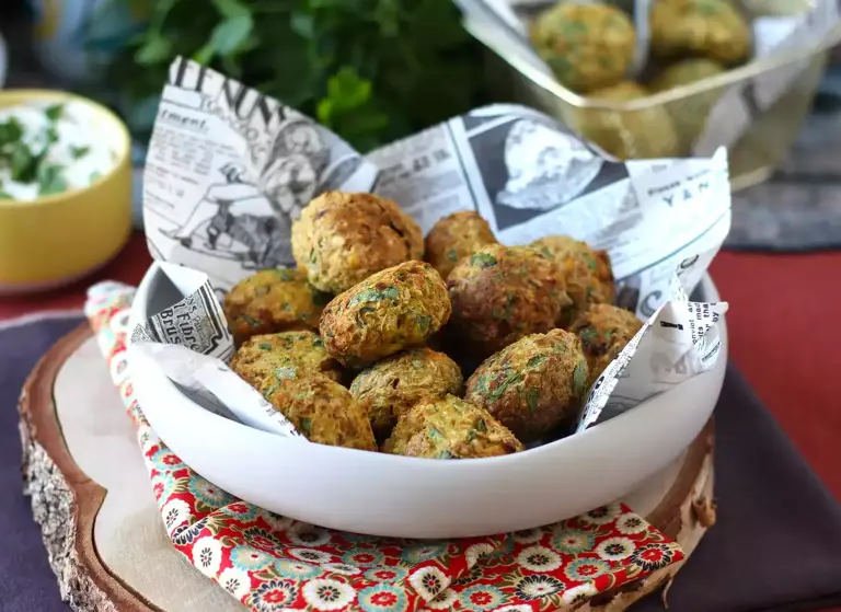 Falafel mit dem air fryer, für ein knuspriges ergebnis ohne frittieren!