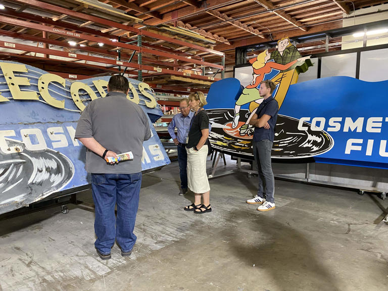 Historic Tower Records sign disappeared. Without city's OK, it's now in ...