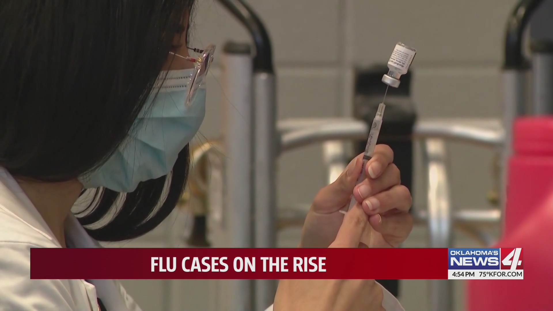 Flu cases on the rise