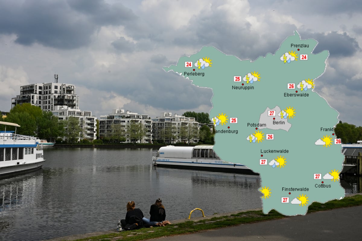 Wetter-Wahnsinn in Berlin und Brandenburg: Fast 30 Grad, doch dann ...