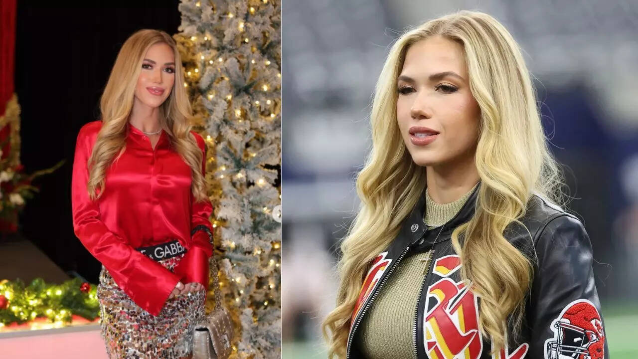 Chiefs heiress Gracie Hunt turns heads with luxury holiday look while ...