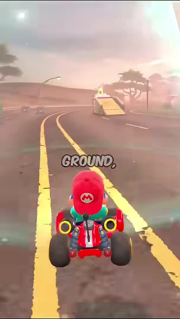 Did you know you could take control of a UFO in Mario Kart World? # ...