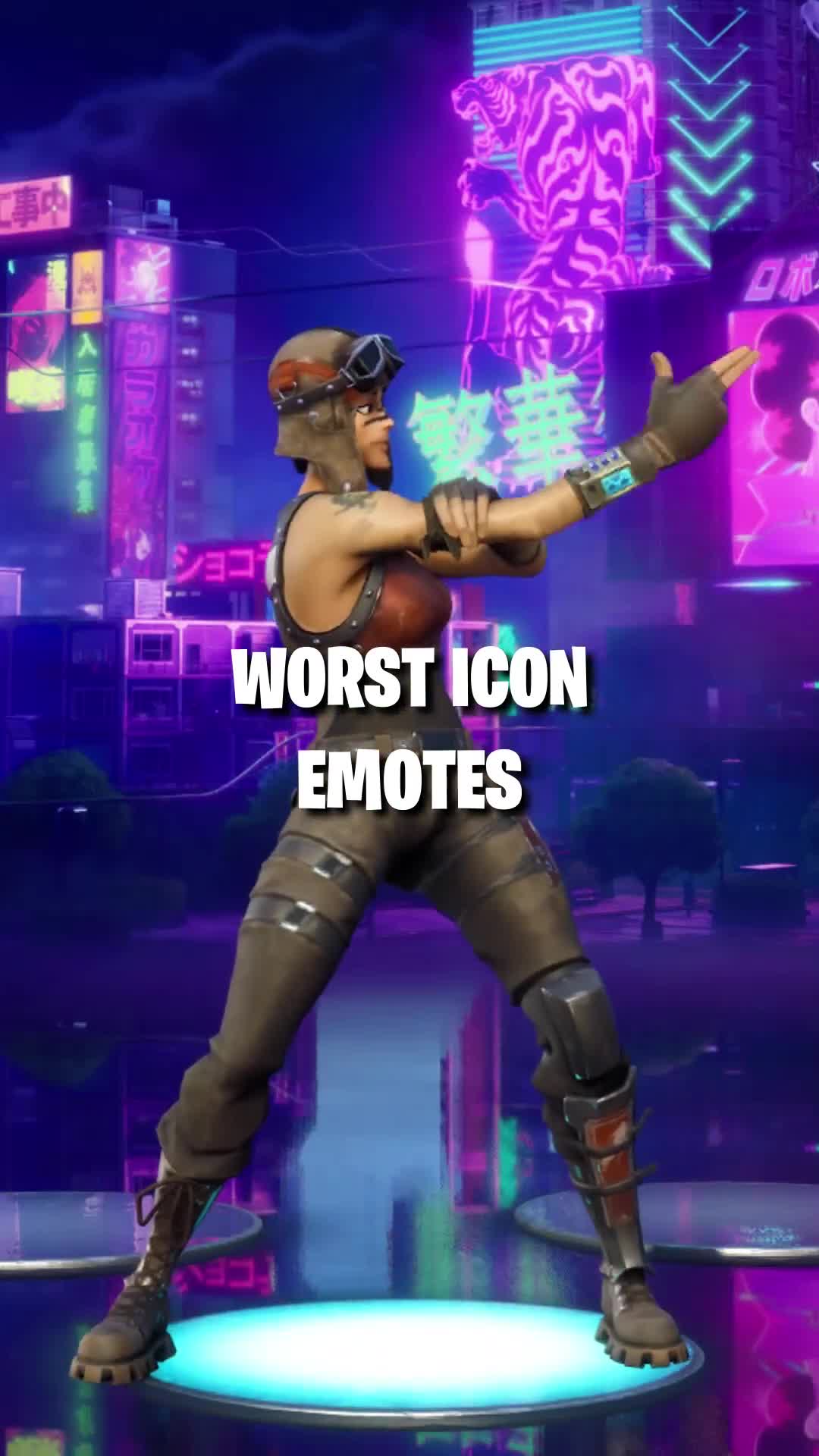 Worst ICON emotes! 😳🤯 #shorts