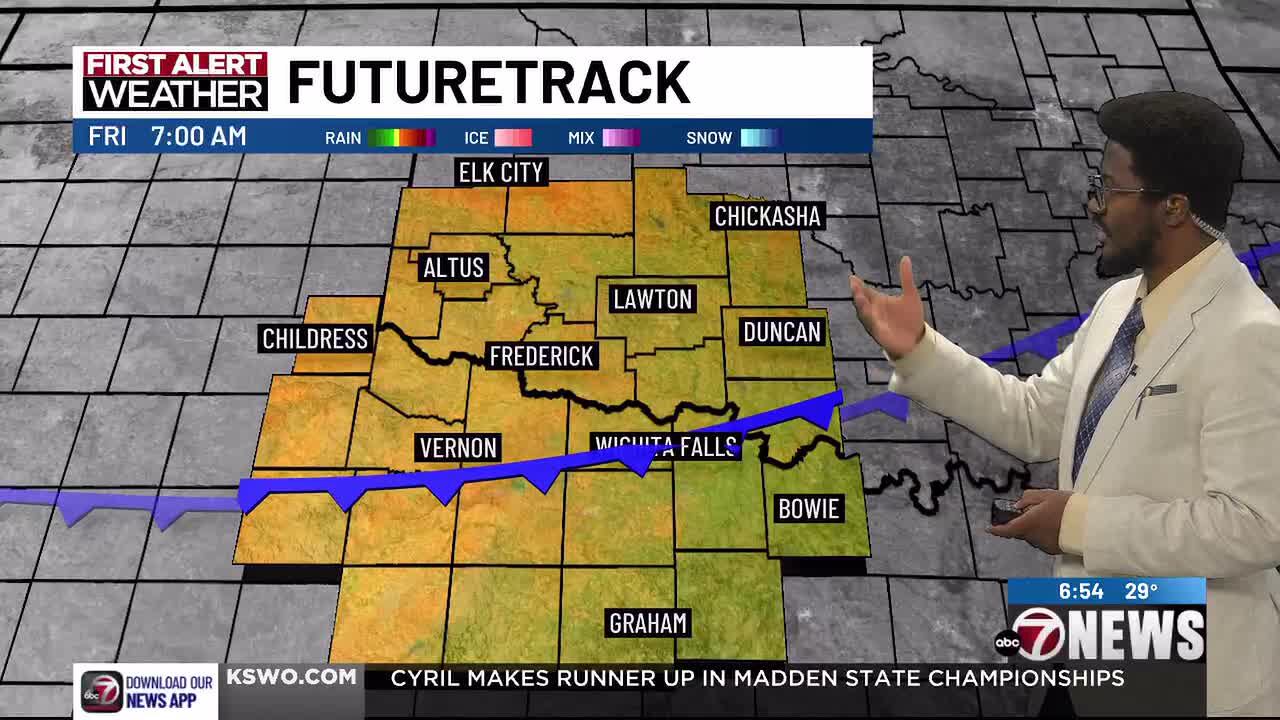 Cold morning leads to a mild & breezy day with partly cloudy to mostly ...