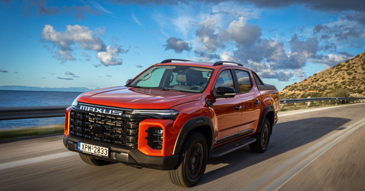Maxus T60 MAX: Το νέο pick-up που συνδυάζει τεχνολογία, άνεση και ...