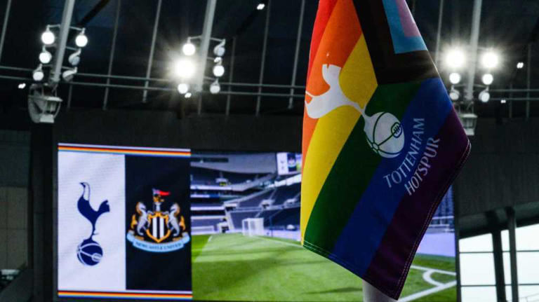 Spurs’ LGBTQ+ fans slam team for moving Pride flag on 'security grounds'