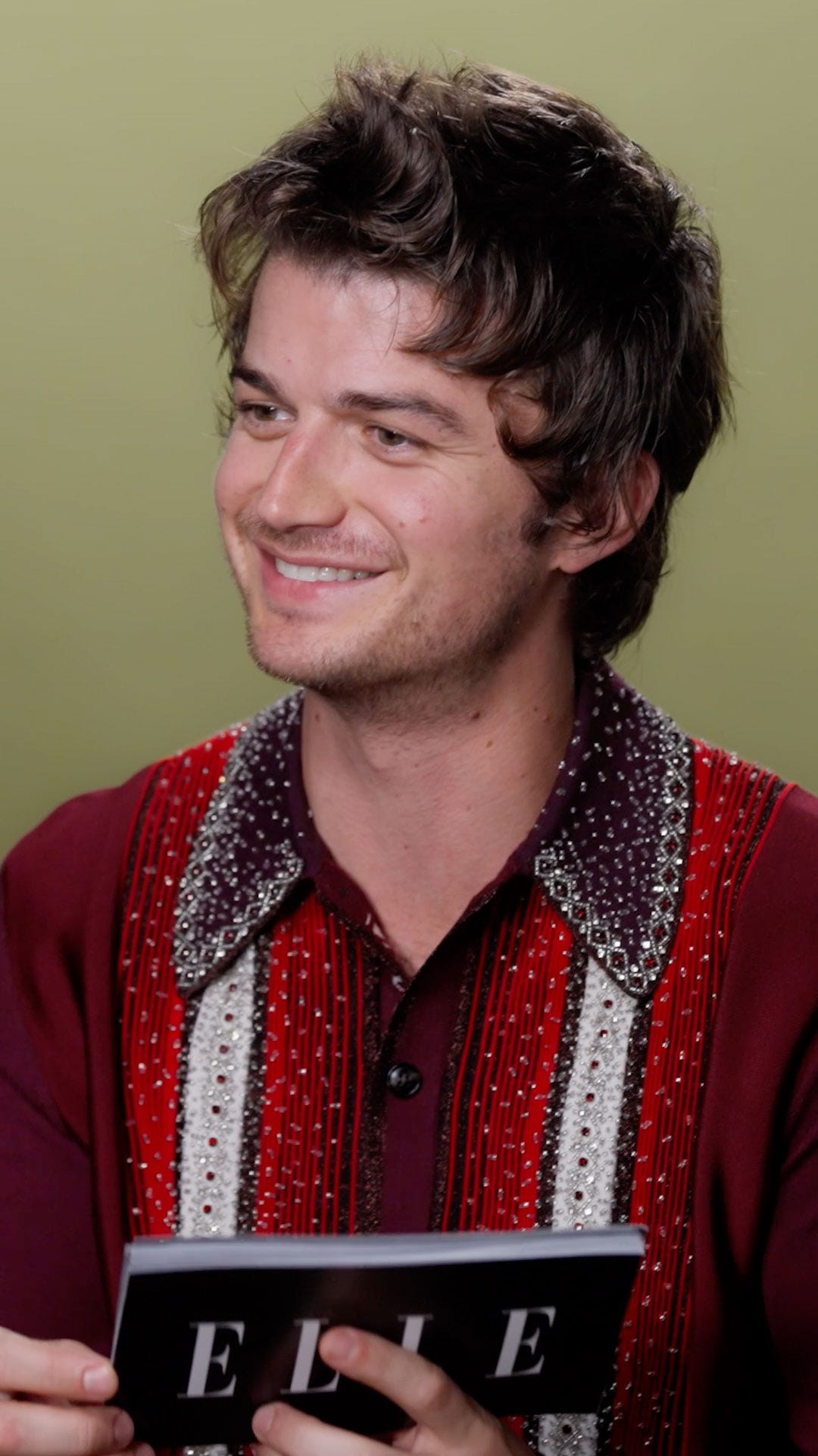 Joe Keery had the best time at the 'Stranger Things' wrap party