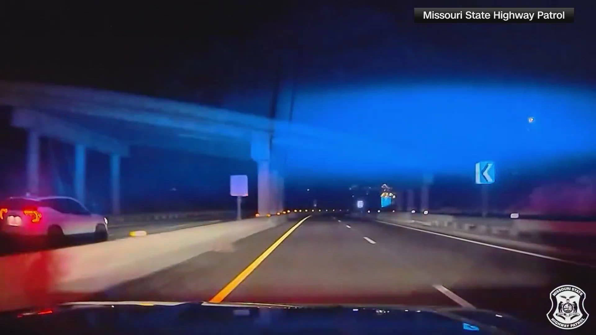 Missouri trooper stops wrong-way driver