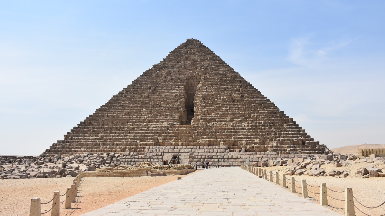 Hidden chambers in Menkaure pyramid reveal two mysterious voids