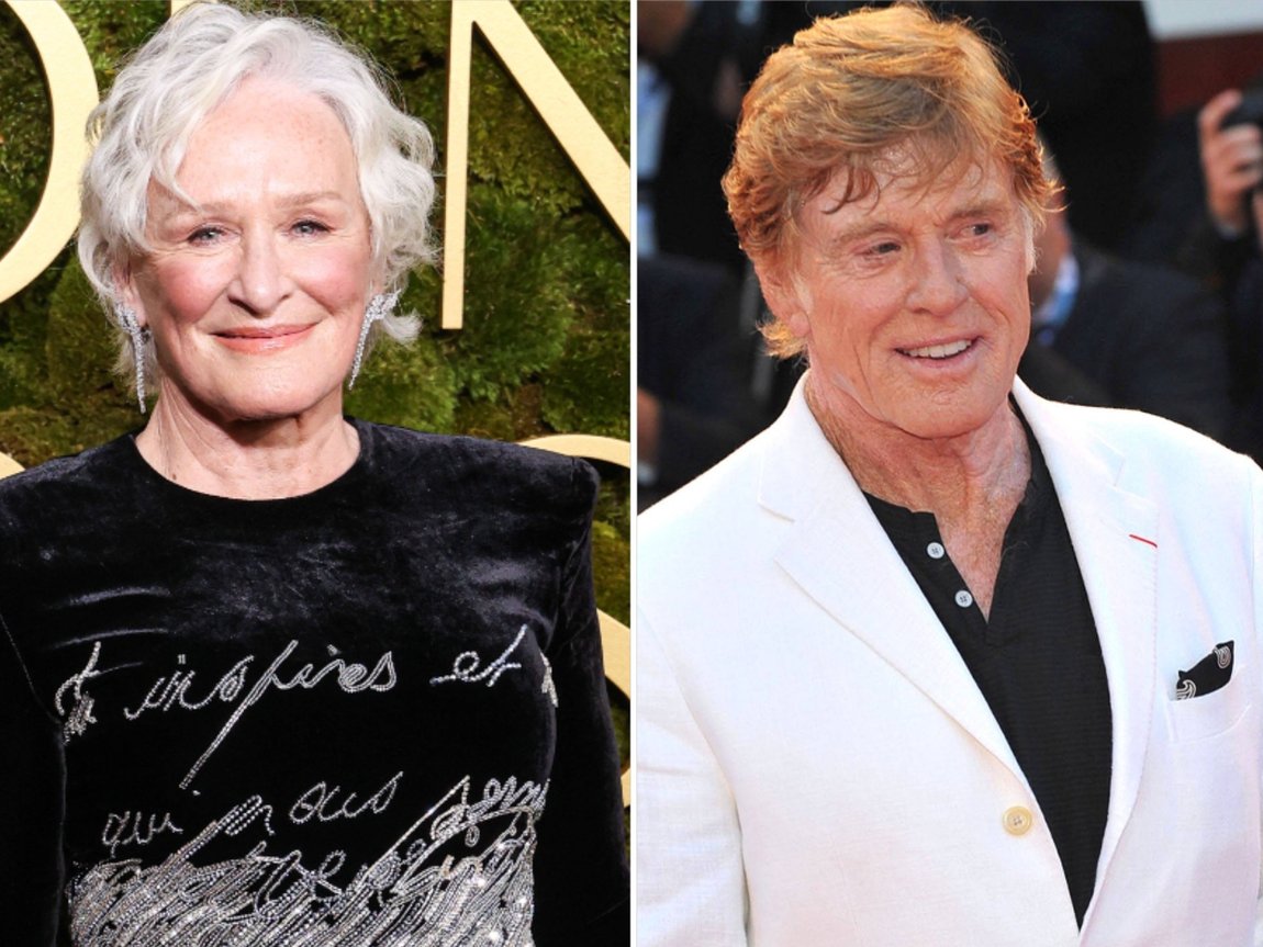 Glenn Close had a date with Robert Redford without knowing it