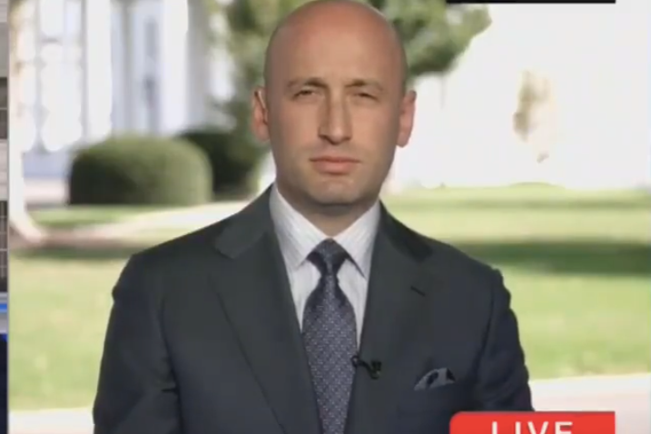 Stephen Miller claims he’s banned by CNN