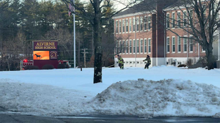 Hudson's Alvirne High School evacuated after fire breaks out in classroom