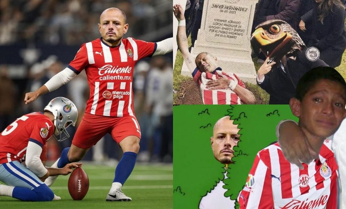 Chivas se despide de Chicharito y los memes lo acompañan en su adiós