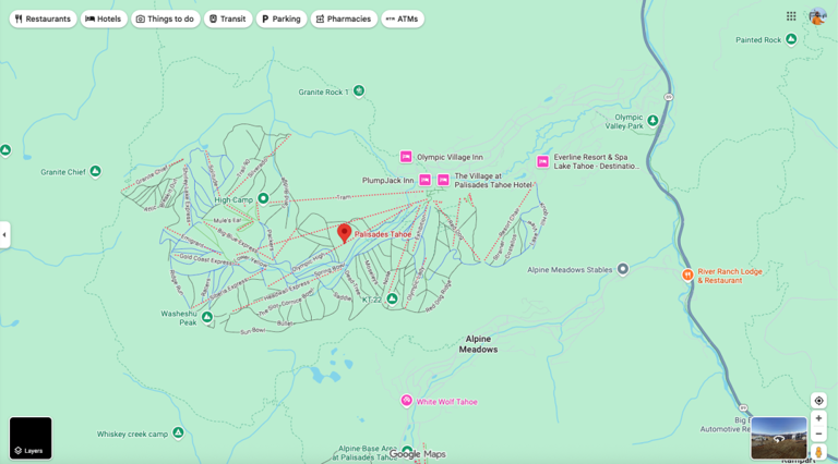 Ski trails are finally back on Google Maps after a hiatus. Here's why.