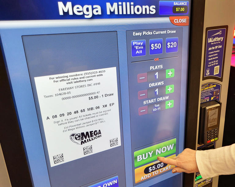 Iowa veteran wins $3 million in Veterans Day Mega Millions drawing