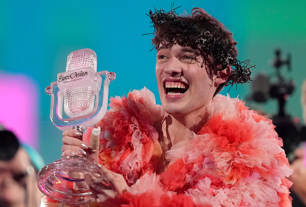 Eurovision champion Nemo returns the winner's trophy to protest Israel ...