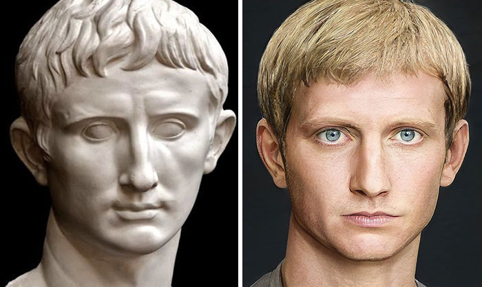 Artist shows how Roman emperors looked in real life by using facial ...